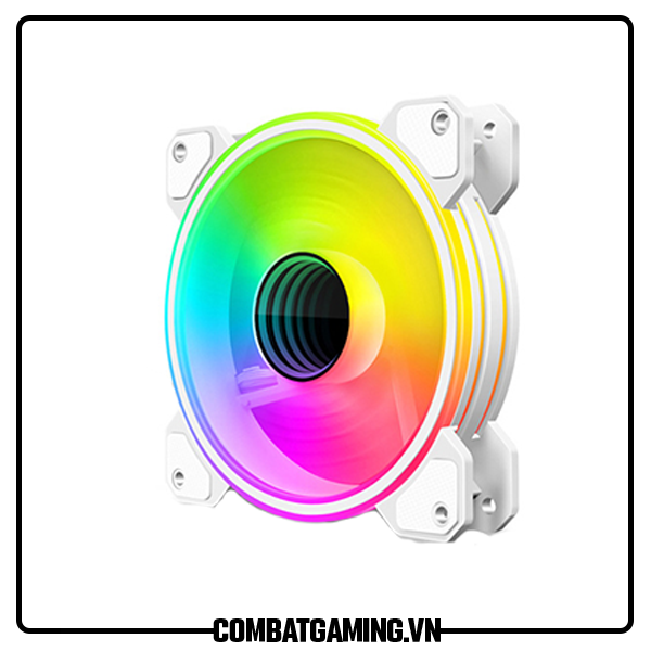 Fan Coolmoon K8 Rainbow Black