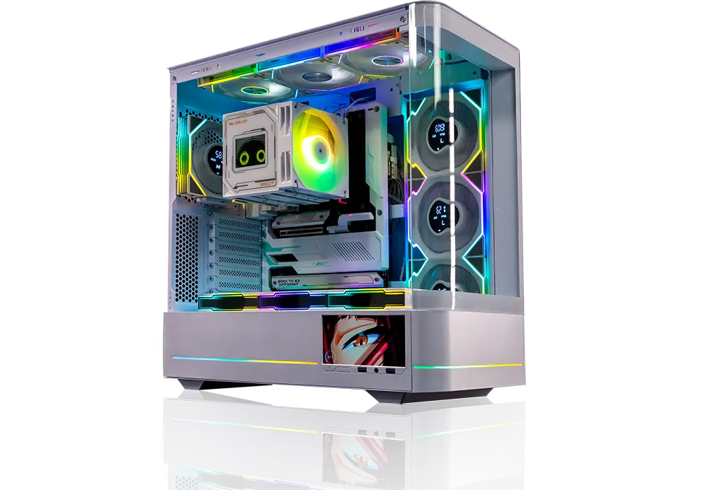 Case Jungle Leopard AC-02 | ATX | White - Combat PC Gaming Gear