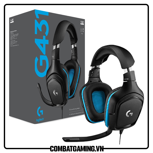 Tai nghe Logitech G431 Suround Sound Gaming 7.1