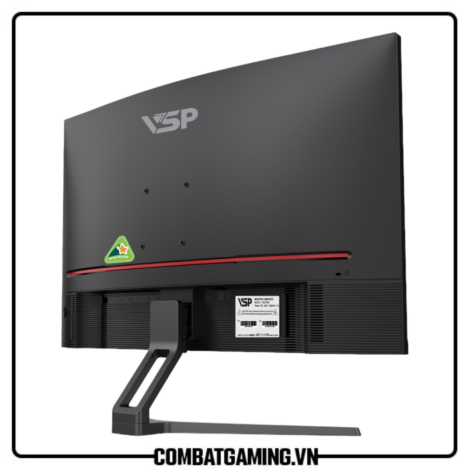 Màn Hình Cong VSP CM2705H 27"/ FHD/ 75Hz/ HDMI/ VGA/ Loa