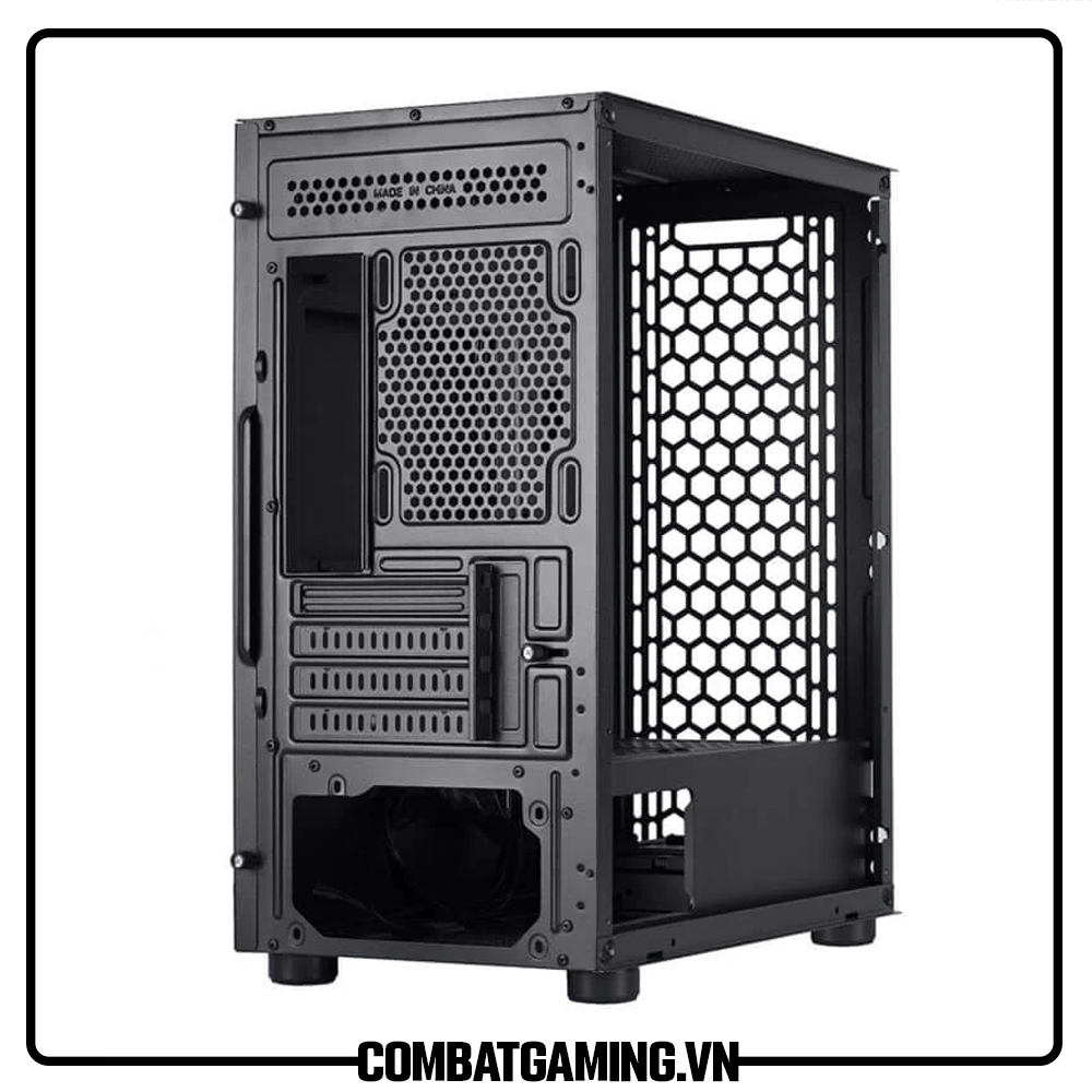 Case Jetek Squid Game R6 Black (Sẳn 3 Fan RGB)