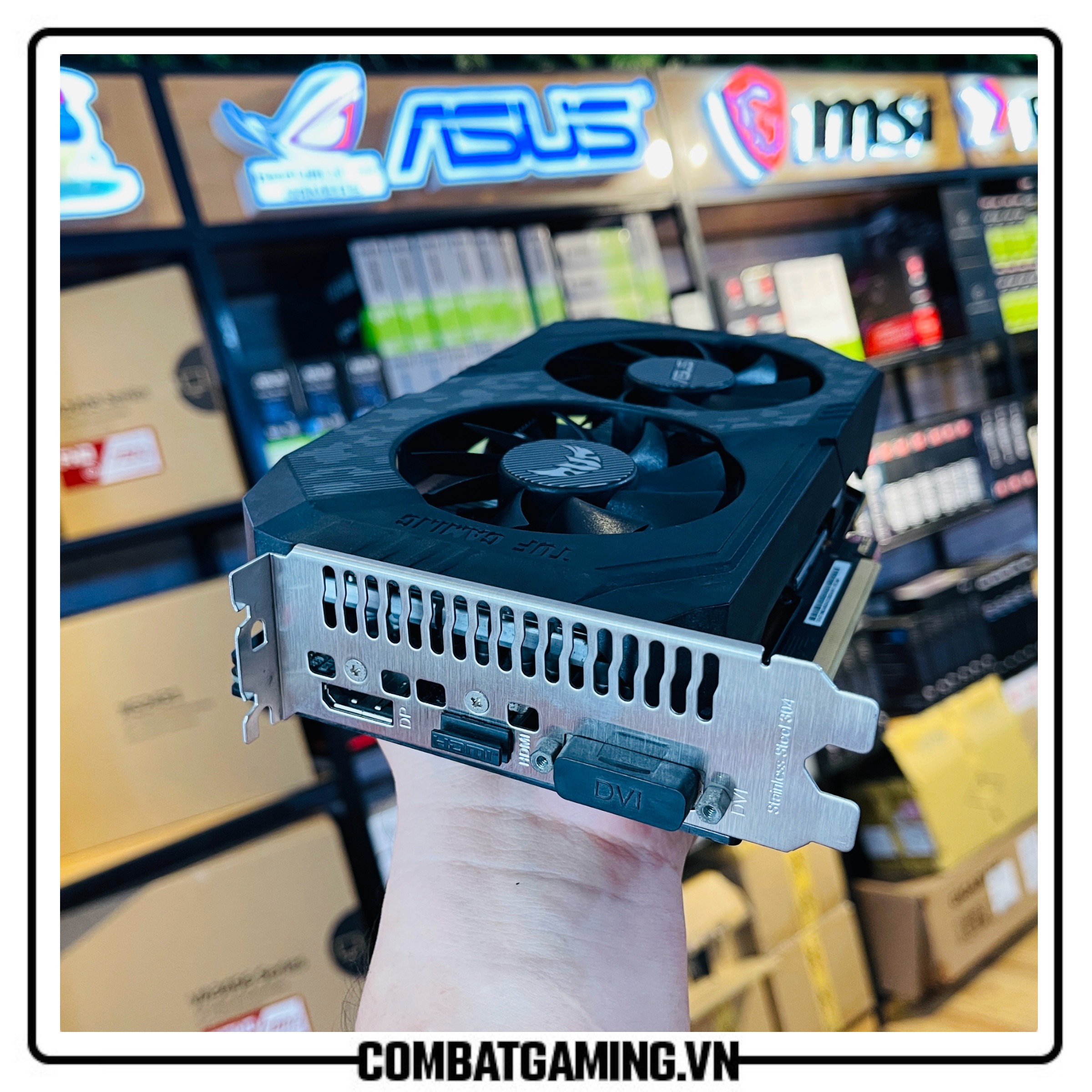 [Thanh Lý] VGA Asus TUF GTX 1660 Super Gaming OC 6GB GDDR6