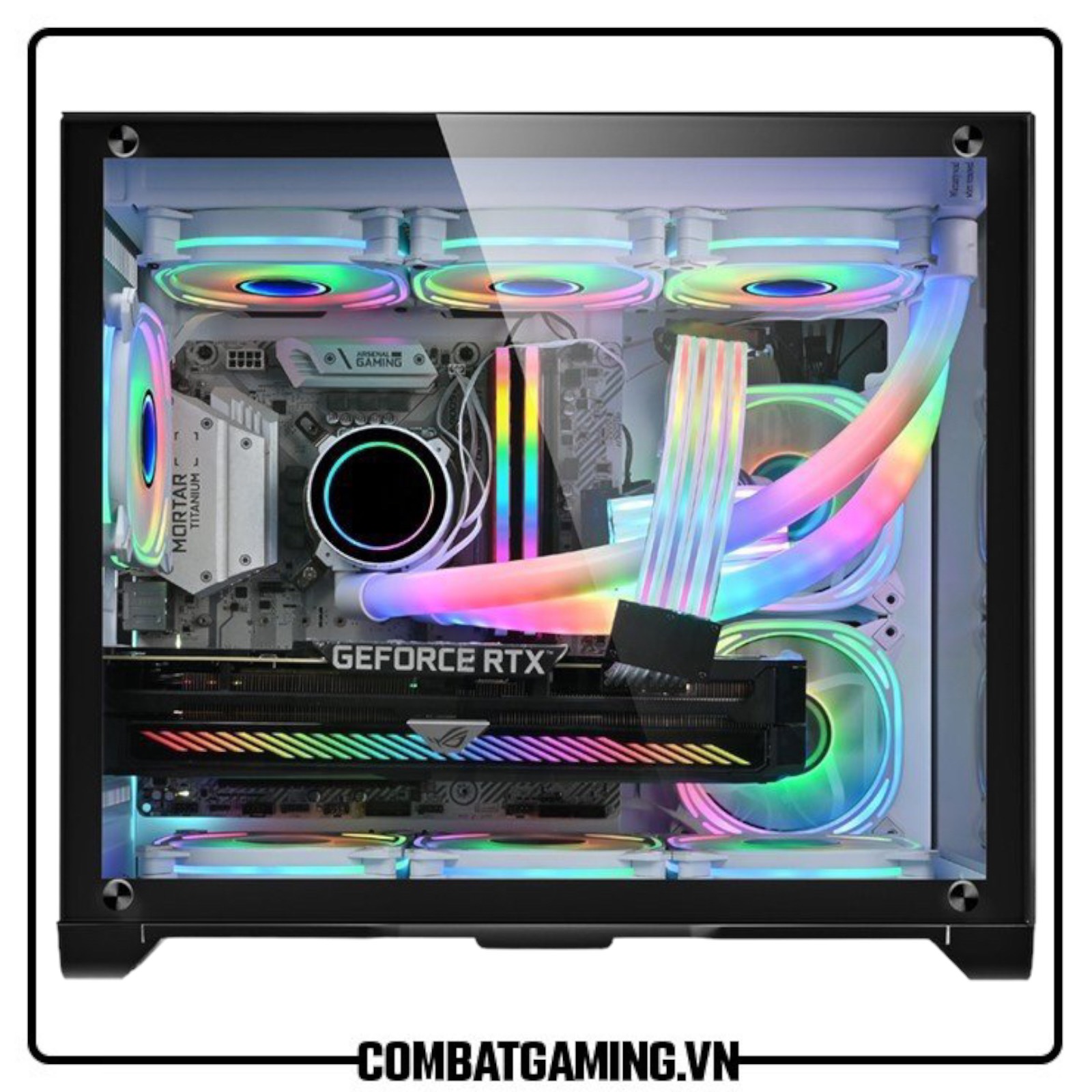 Case Vitra Crystal S1 Pro Black - Ver.2023 Rad 360