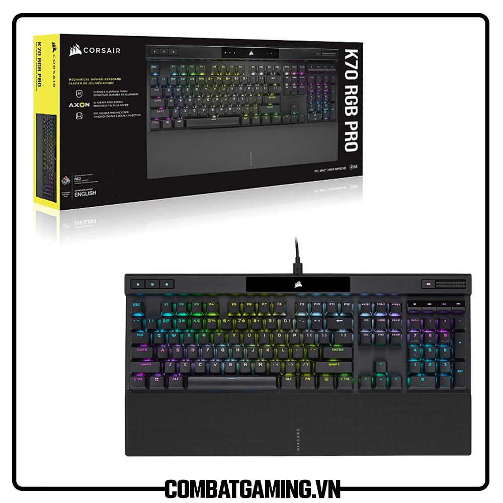 [Thanh Lý] Bàn phím cơ CORSAIR K70 RGB Pro Mechanical Gaming