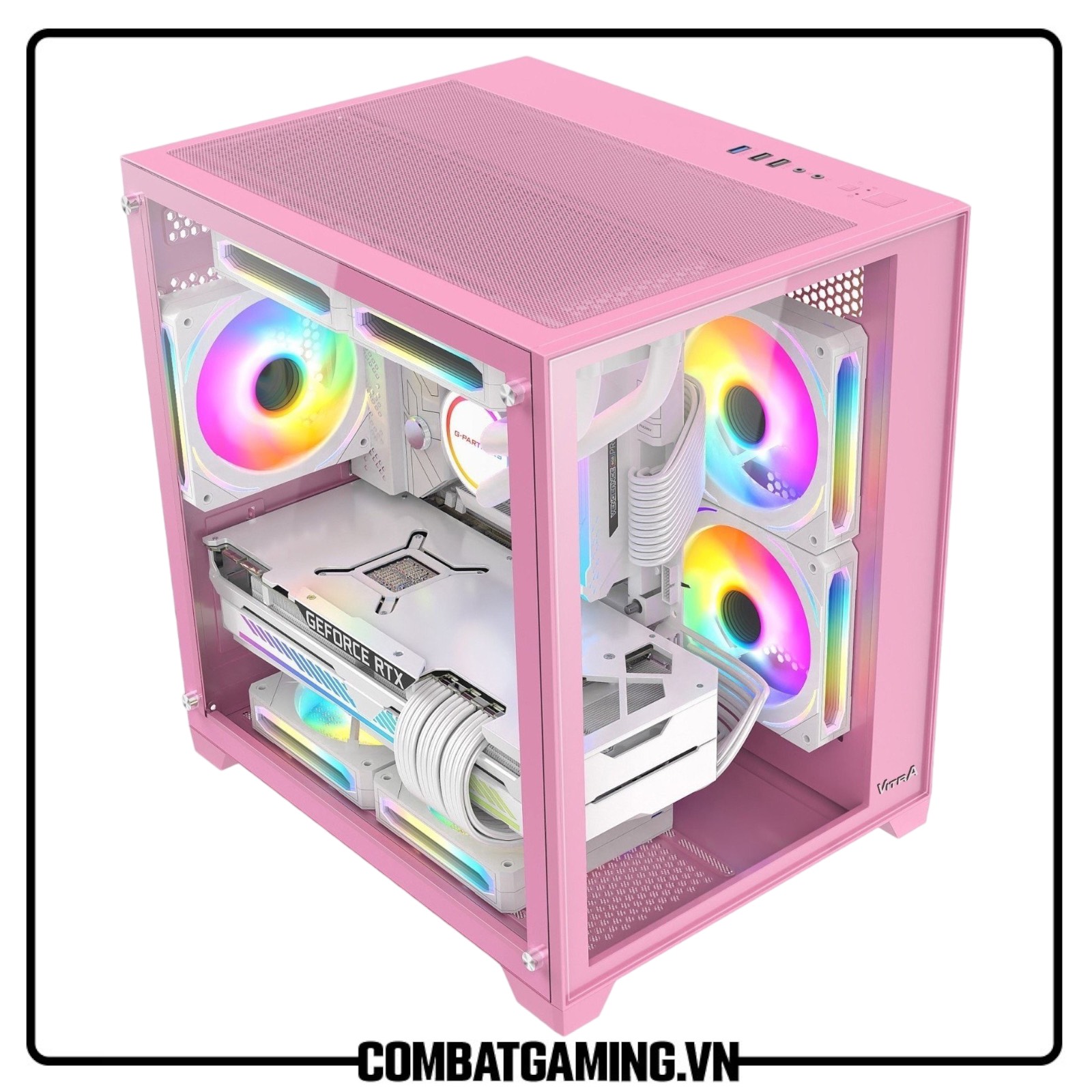 Case Vitra Crystal S1 Lite Pink (RAD240)