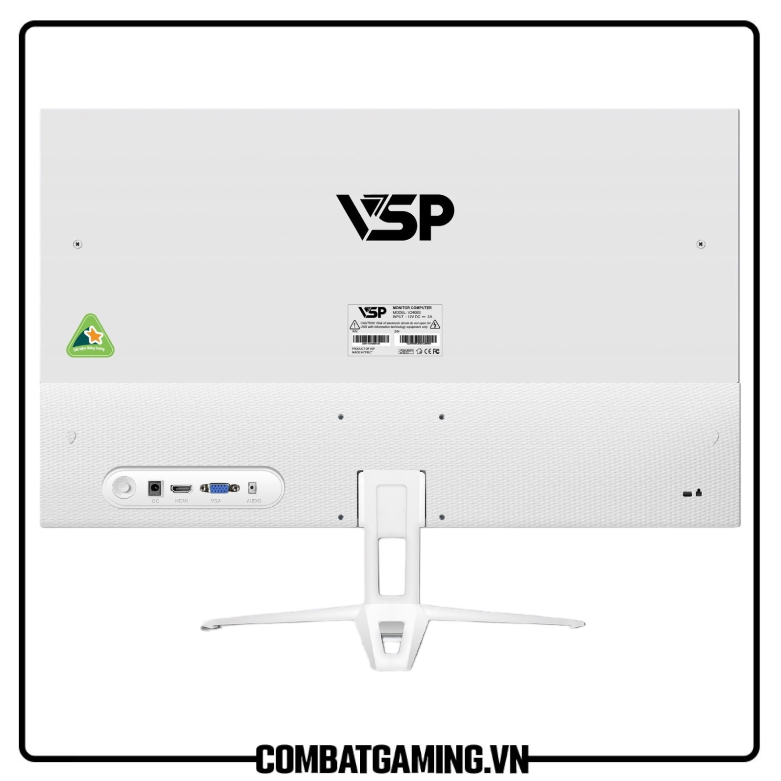 Màn hình VSP V2408S Slim Bezel 24"/ FHD/ VA/ 75hz/ White