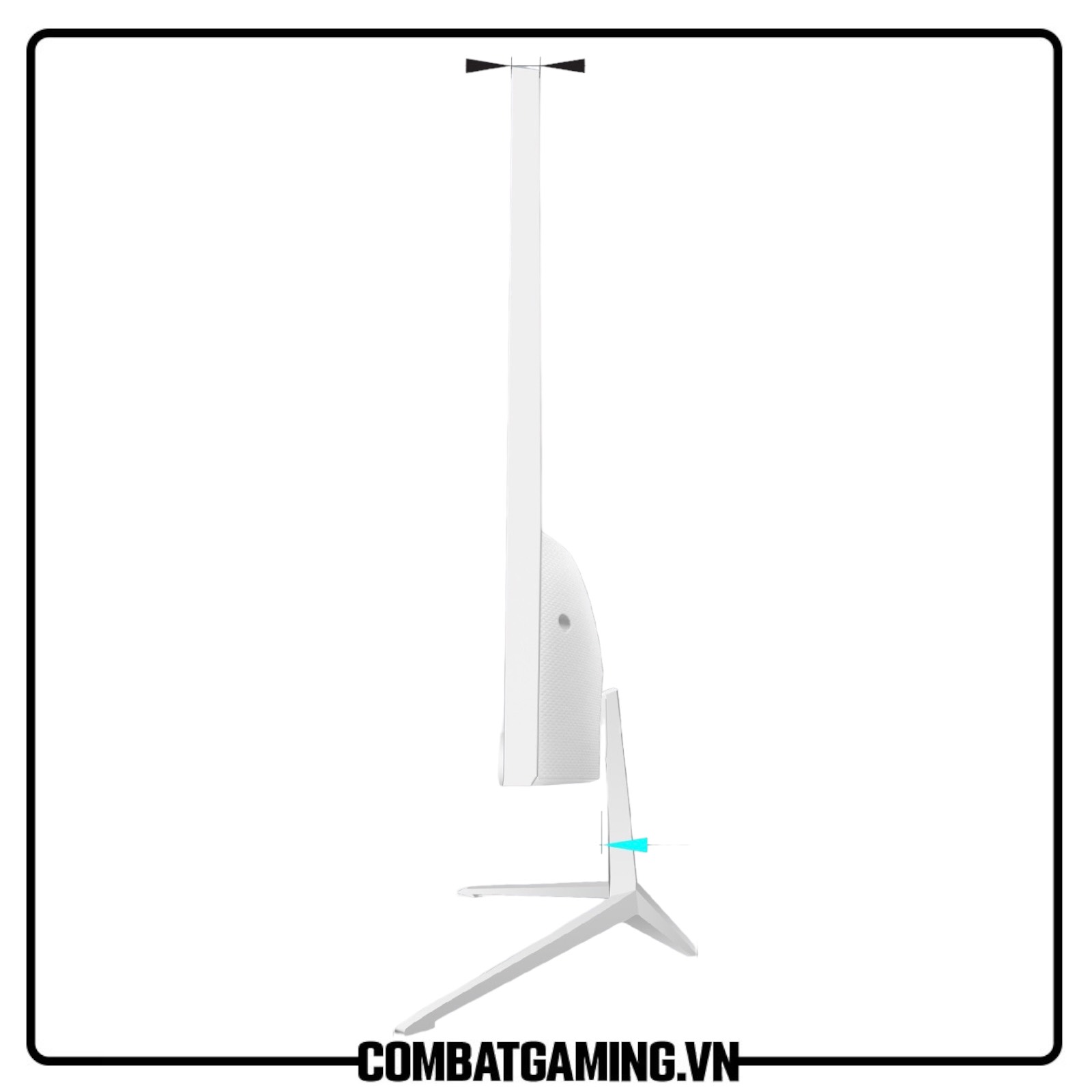 Màn hình VSP V2408S Slim Bezel 24"/ FHD/ VA/ 75hz/ White