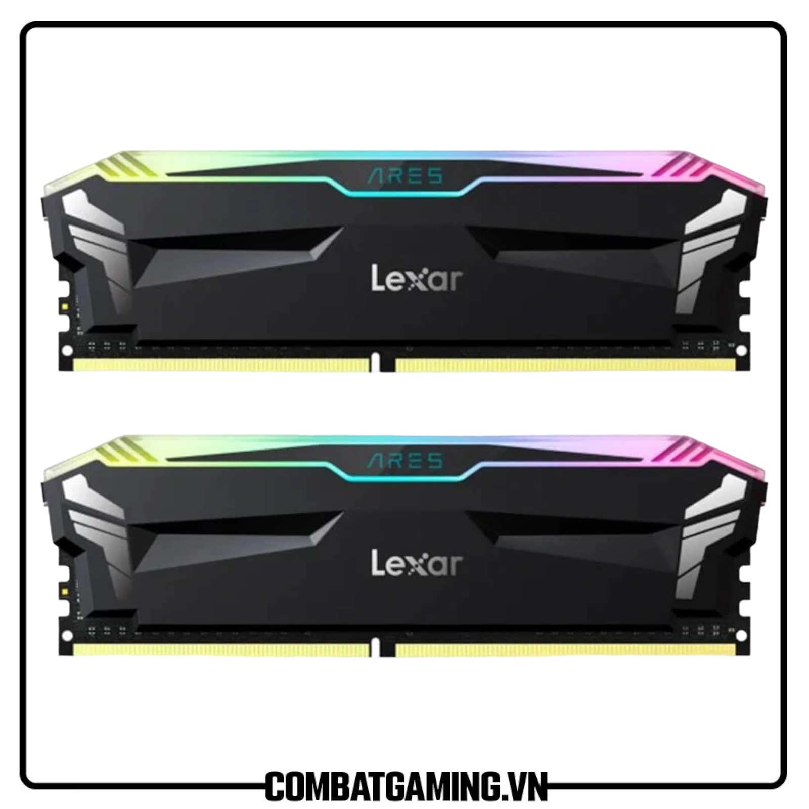 Kit Ram Lexar Ares RGB DDR4 16GB 3600Mhz (8GBx2) Black