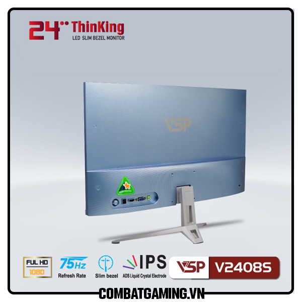 Màn Hình VSP Slim Bezel VSP V2408S - Light Blue