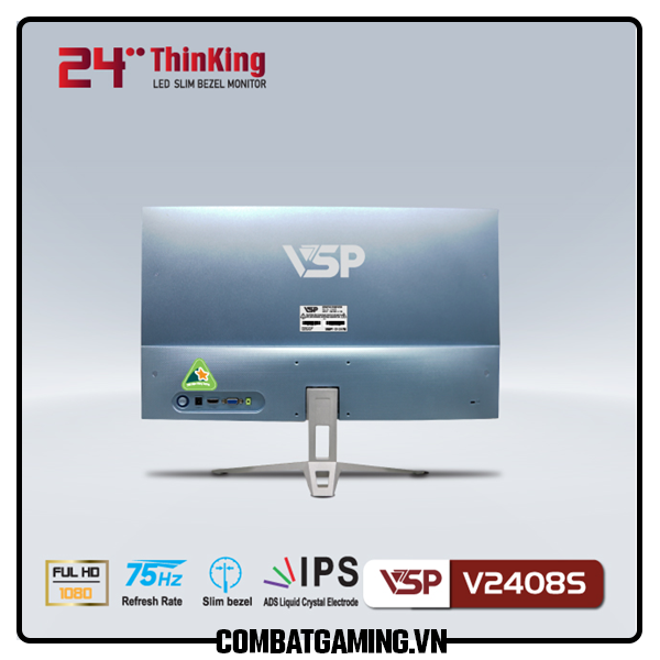 Màn Hình VSP Slim Bezel VSP V2408S - Light Blue