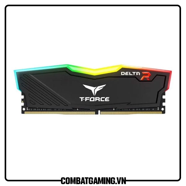 Ram TEAMGROUP T-Force Delta Black 1x16GB 3200 RGB