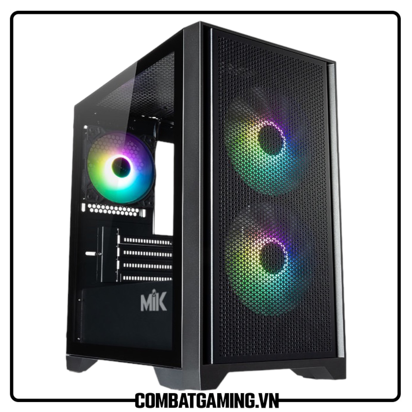 Case MIK MORAX 3FA Black (Sẵn 3 Fan ARGB)