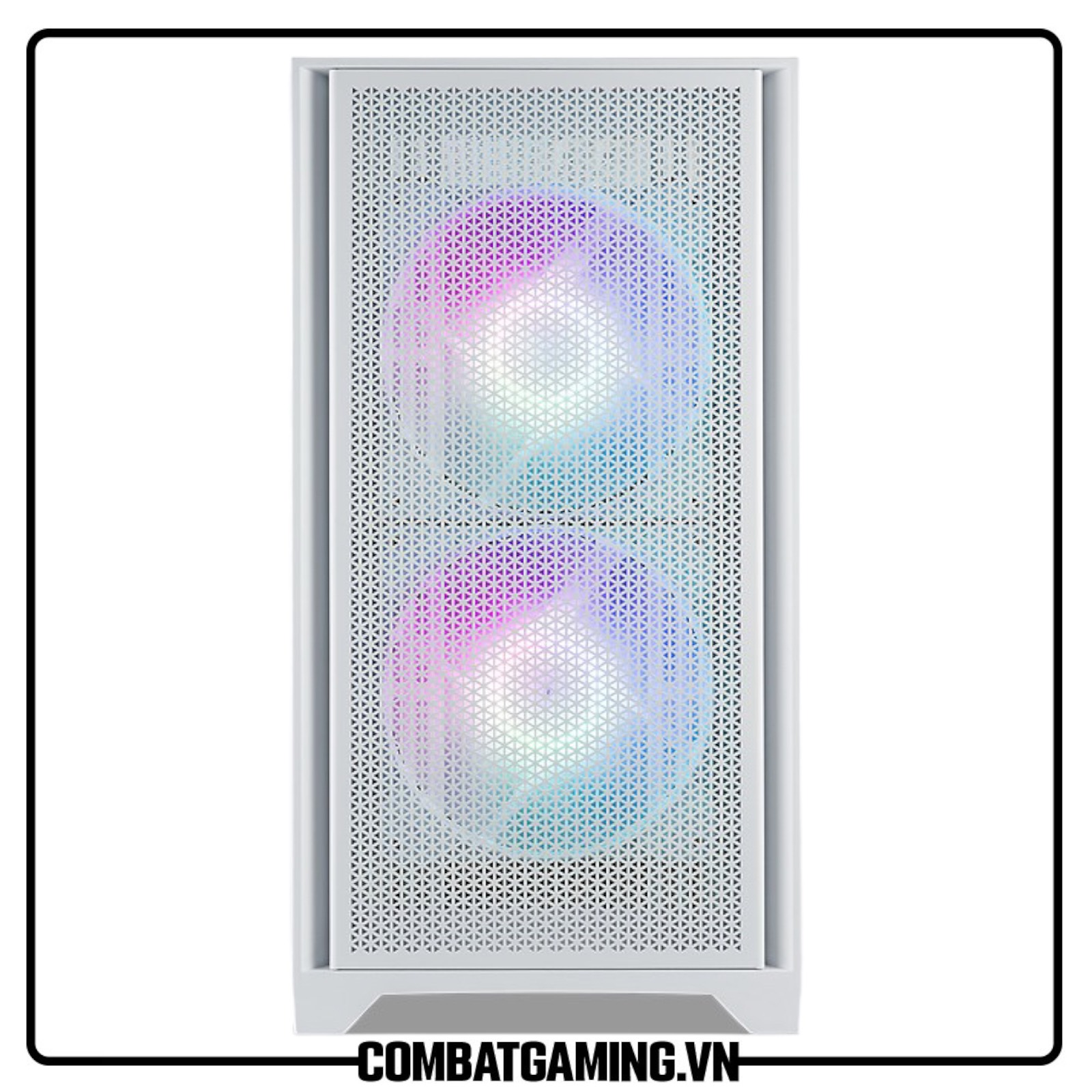 Case MIK MORAX 3FA White (Sẵn 3 Fan ARGB)