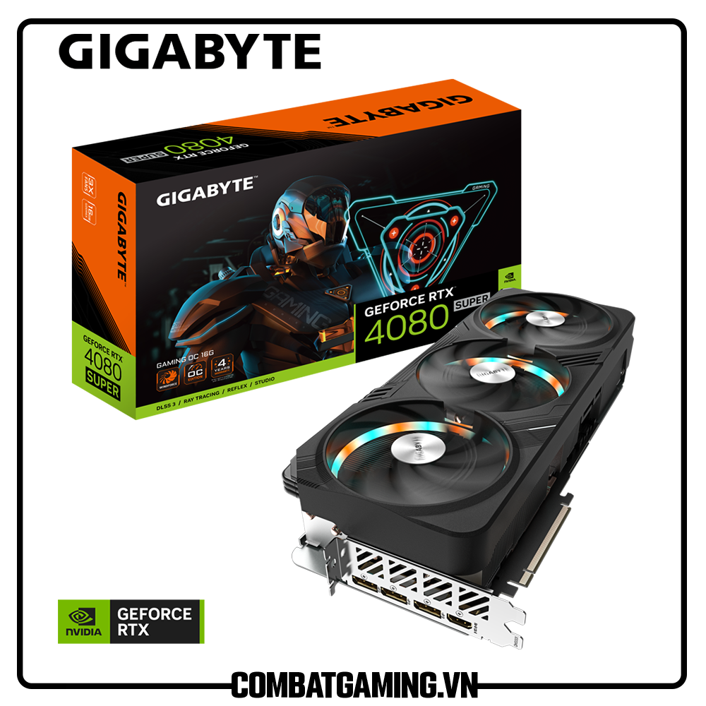 VGA Gigabyte RTX 4080 Super Gaming OC 16G GDDR6X