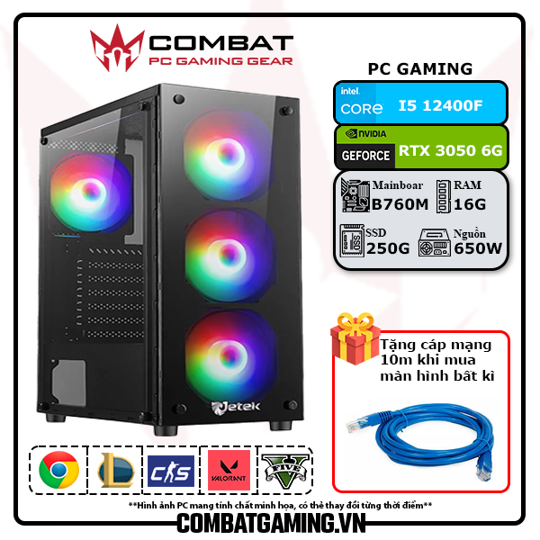 PC Gaming | i5 12400F/RTX 3050 6G