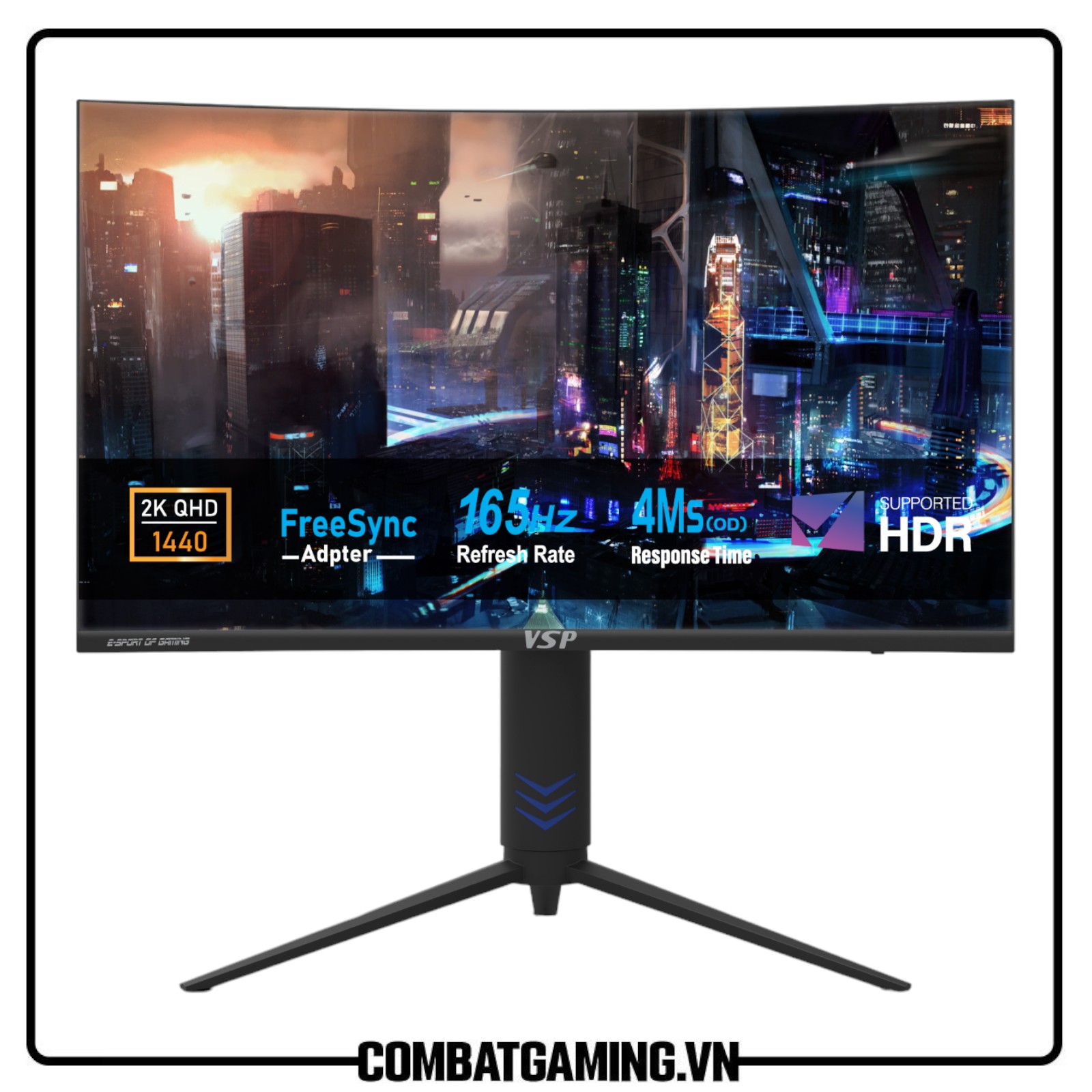 [Thanh Lý] Màn Hình Cong VSP VG325Q 32''/2K/VA/165hz/1ms