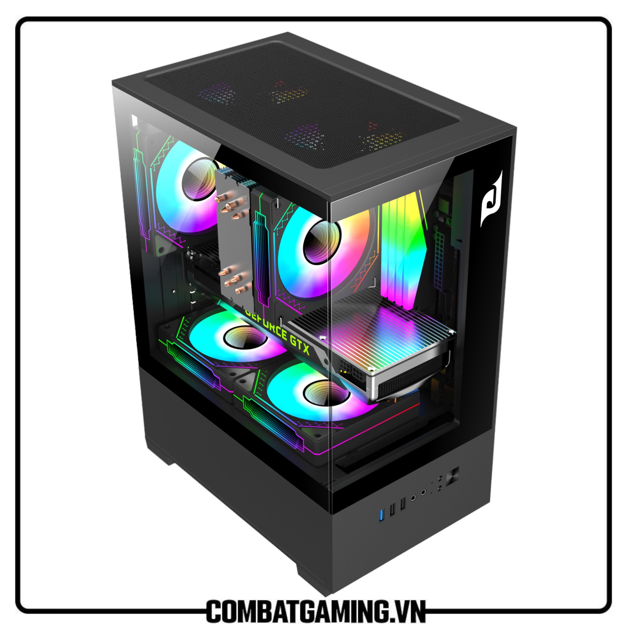 Case EDRA ECS1303 - Black