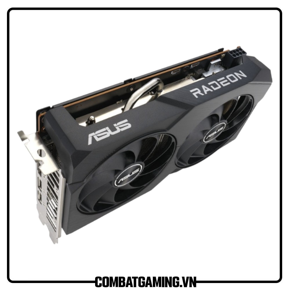 VGA ASUS Dual Radeon RX 7600 V2 OC 8GB GDDR6 (DUAL-RX7600-O8G-V2)