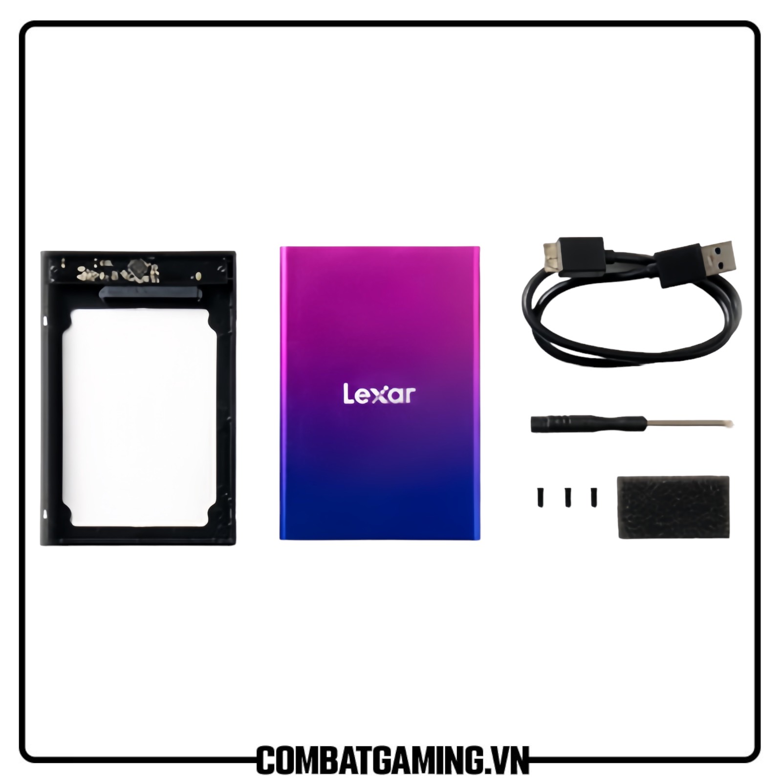 Box ssd Lexar E100 LPAE100-RNBNG 2.5" USB 3.2