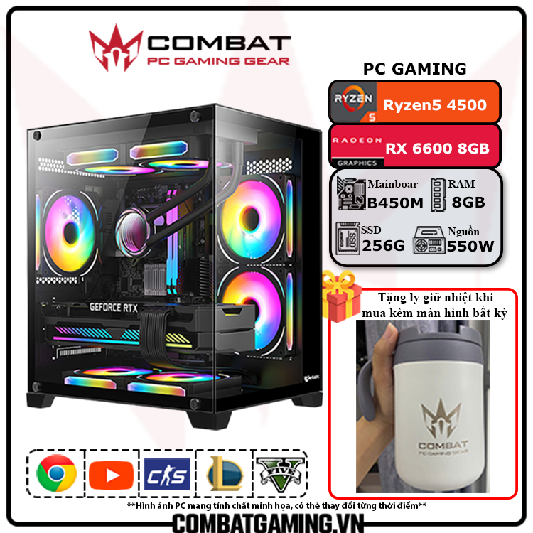 PC Gaming | R5 4500/RX 6600 8G