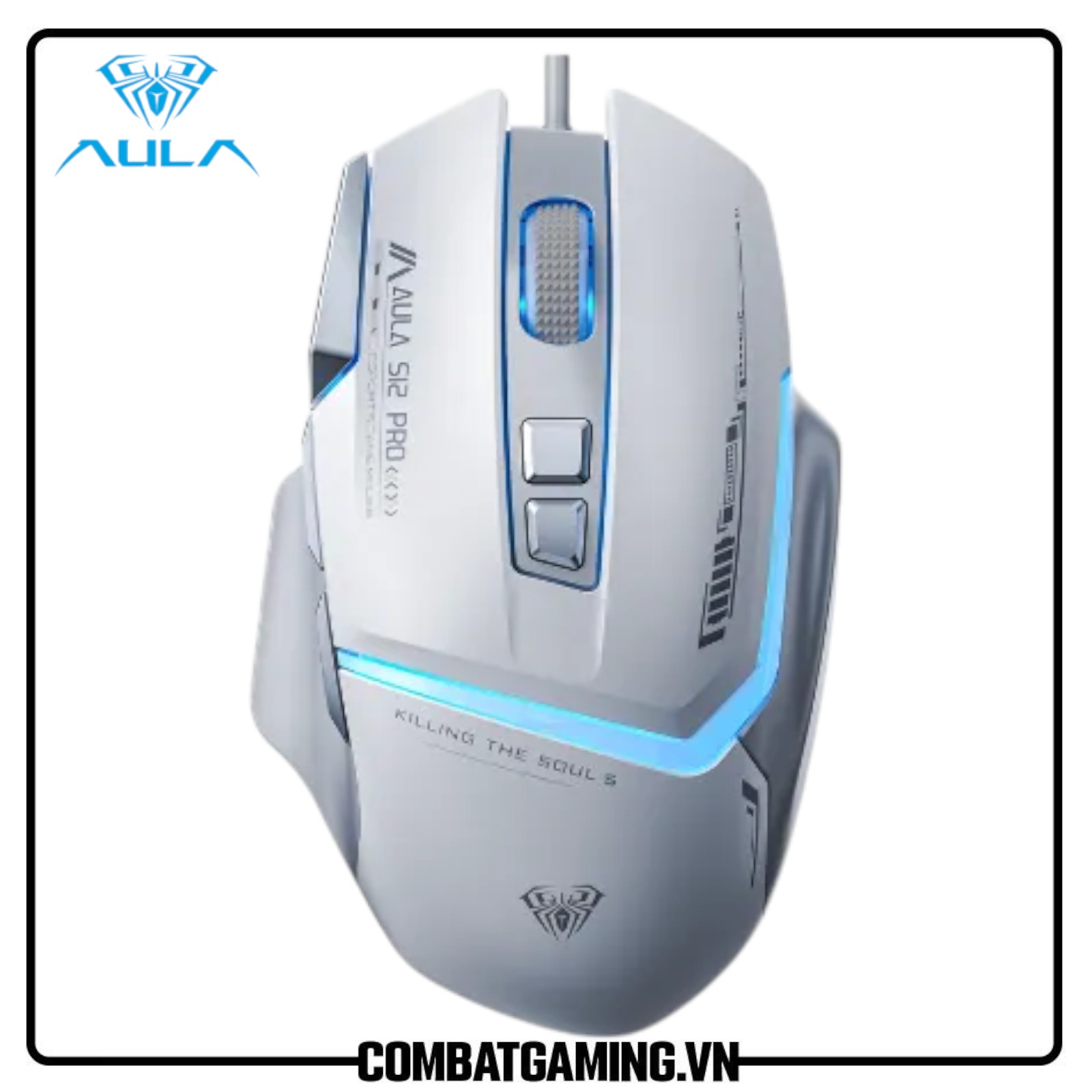 Chuột Gaming Aula S12 Pro | Trắng